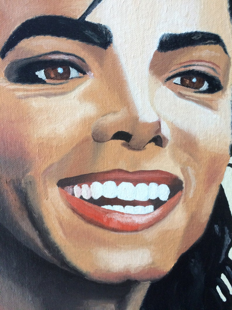 Celebrity Art Michael Jackson Original Oil Painting - Etsy