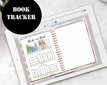 Book tracker | Etsy