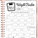 Weight Gain Motivation Tracker Printable, Weight Tracker Insert, Weight ...