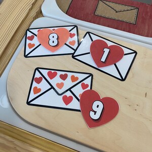 Valentine's Day Numbers 1-12: Number Counting & Number Recognition ...