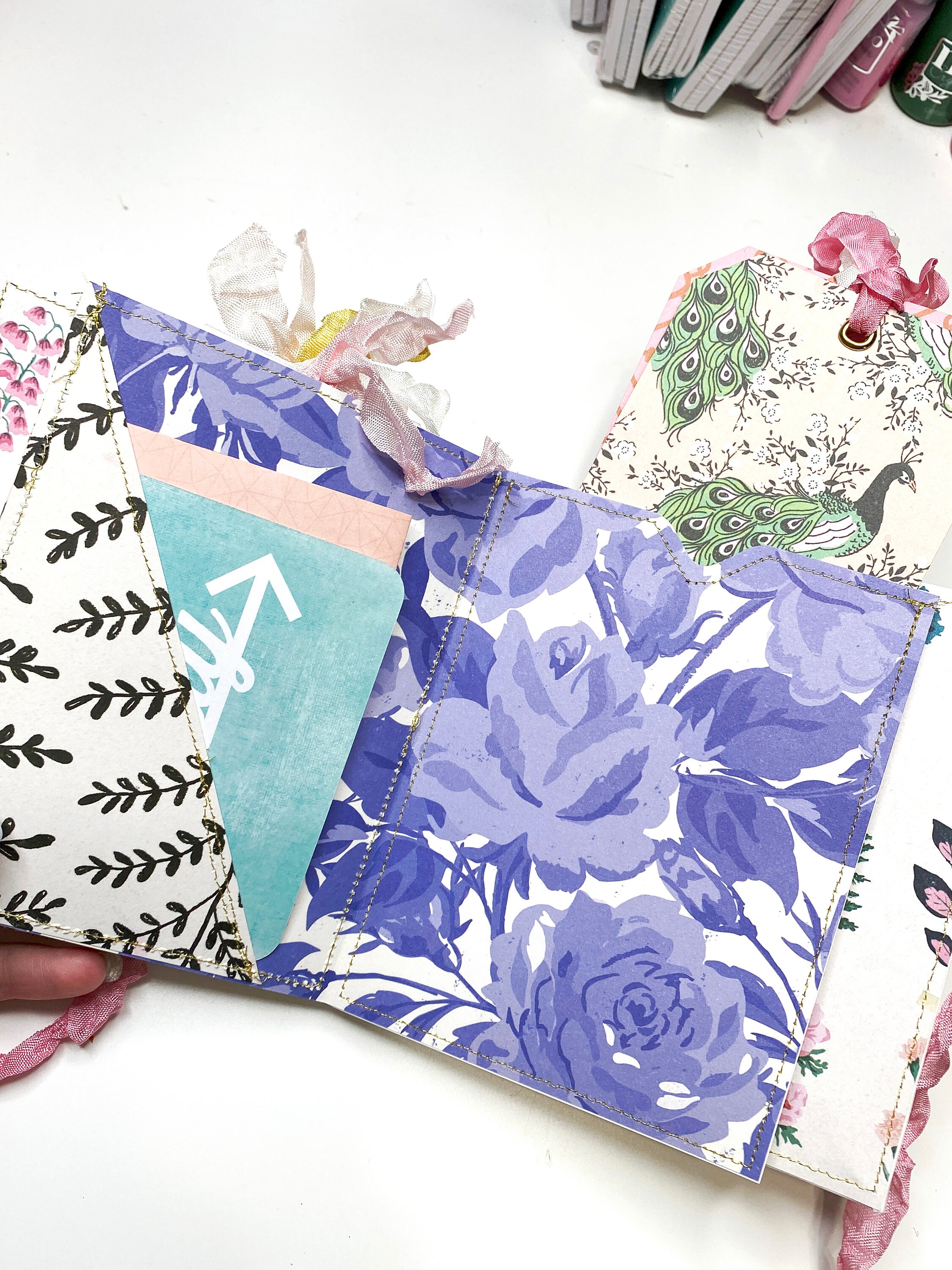 Tag Mini Album Tutorial PDF including the Video Class Tutorial | Etsy