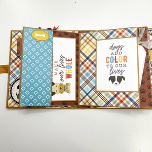 Dog Mini Album Tutorial PDF Including the Video Class Tutorial and ...