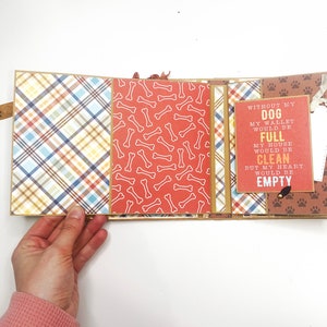 Dog Mini Album Tutorial PDF Including the Video Class Tutorial and ...