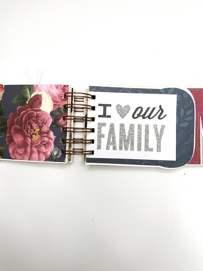 MOM Mini Album SVG Digital File, Mothers Day Mini Album SVG, Mom Album ...