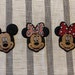 Disney Inspired Mickey Minnie Large Bling Patch - Etsy