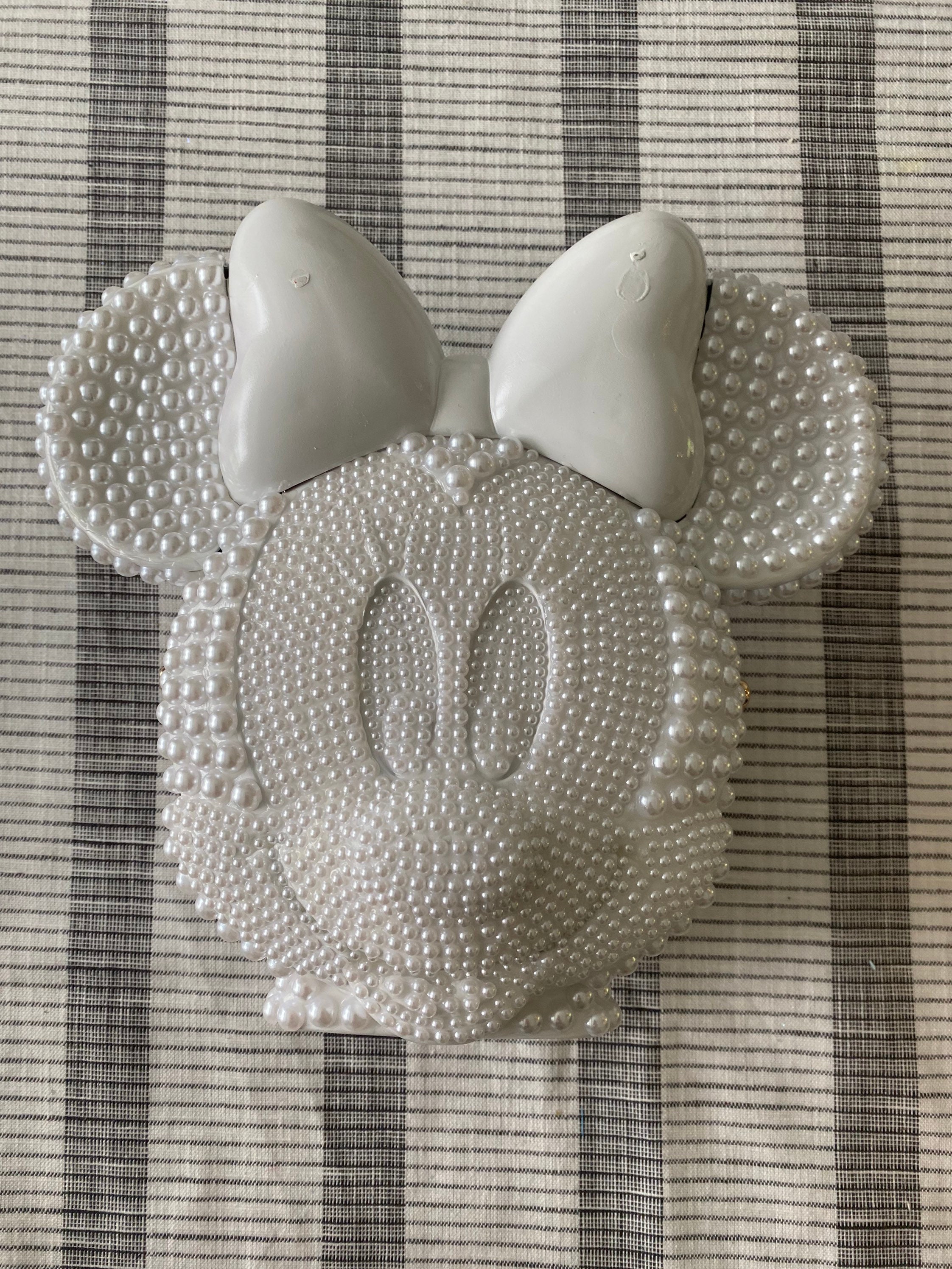 Customizable Disney Minnie Mouse Inspired Pearl Bling - Etsy