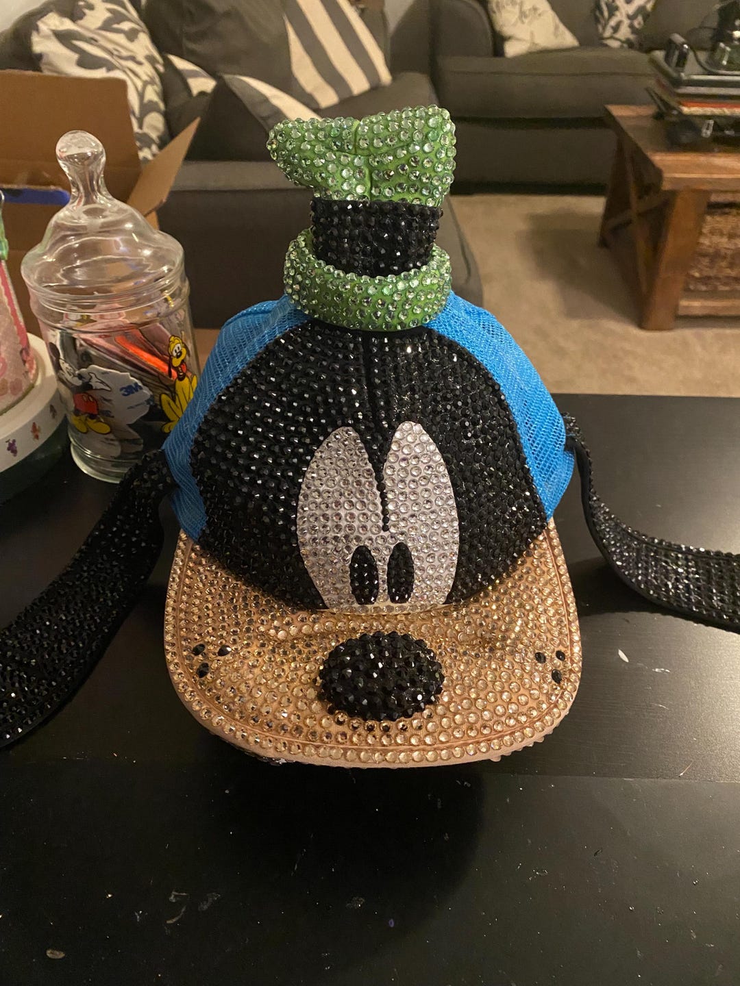 Disney Inspired Goofy Character Bling Hat - Etsy