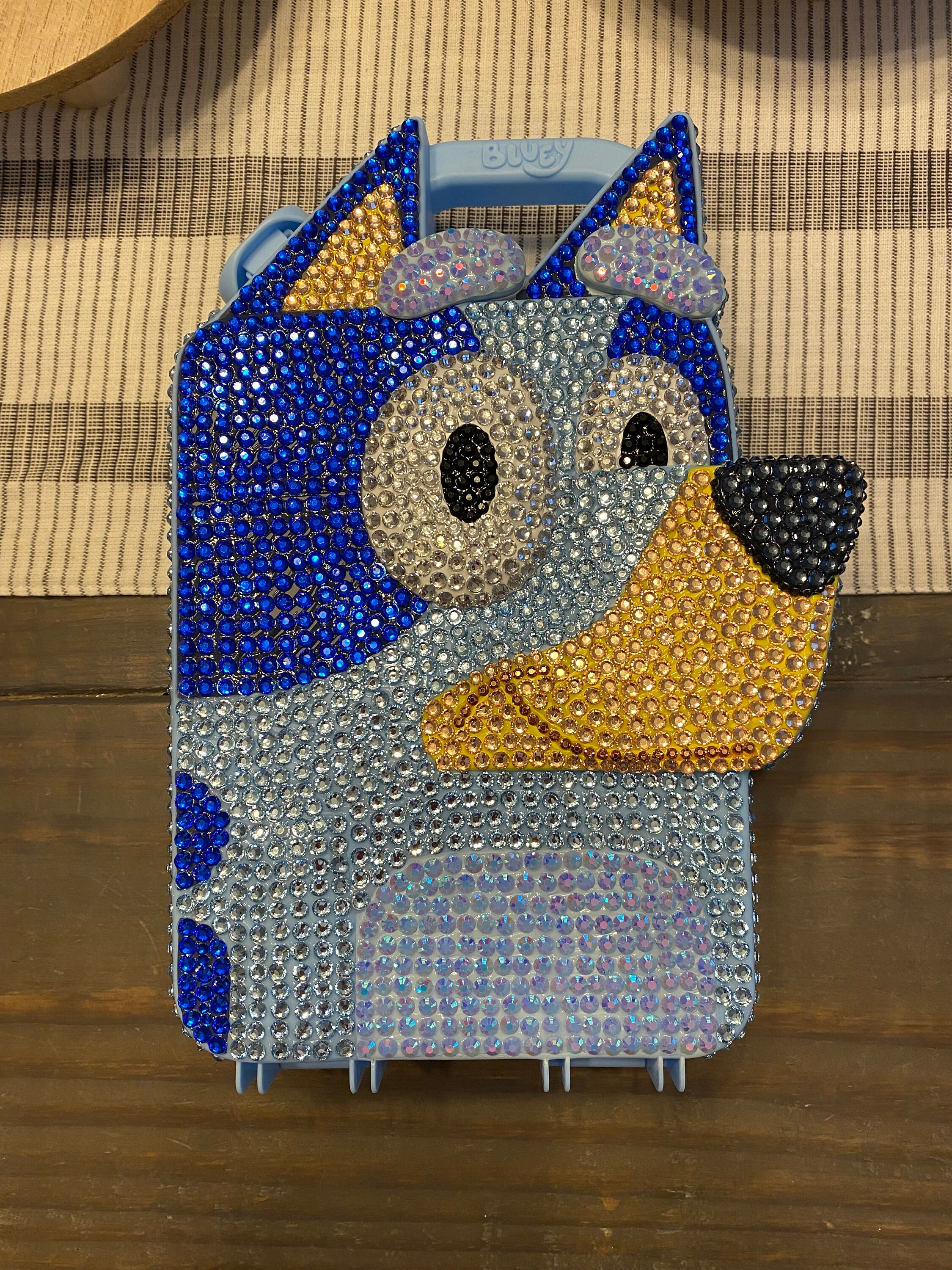 Disney Bluey Inspired Bling Crossbody Purse Bag - Etsy