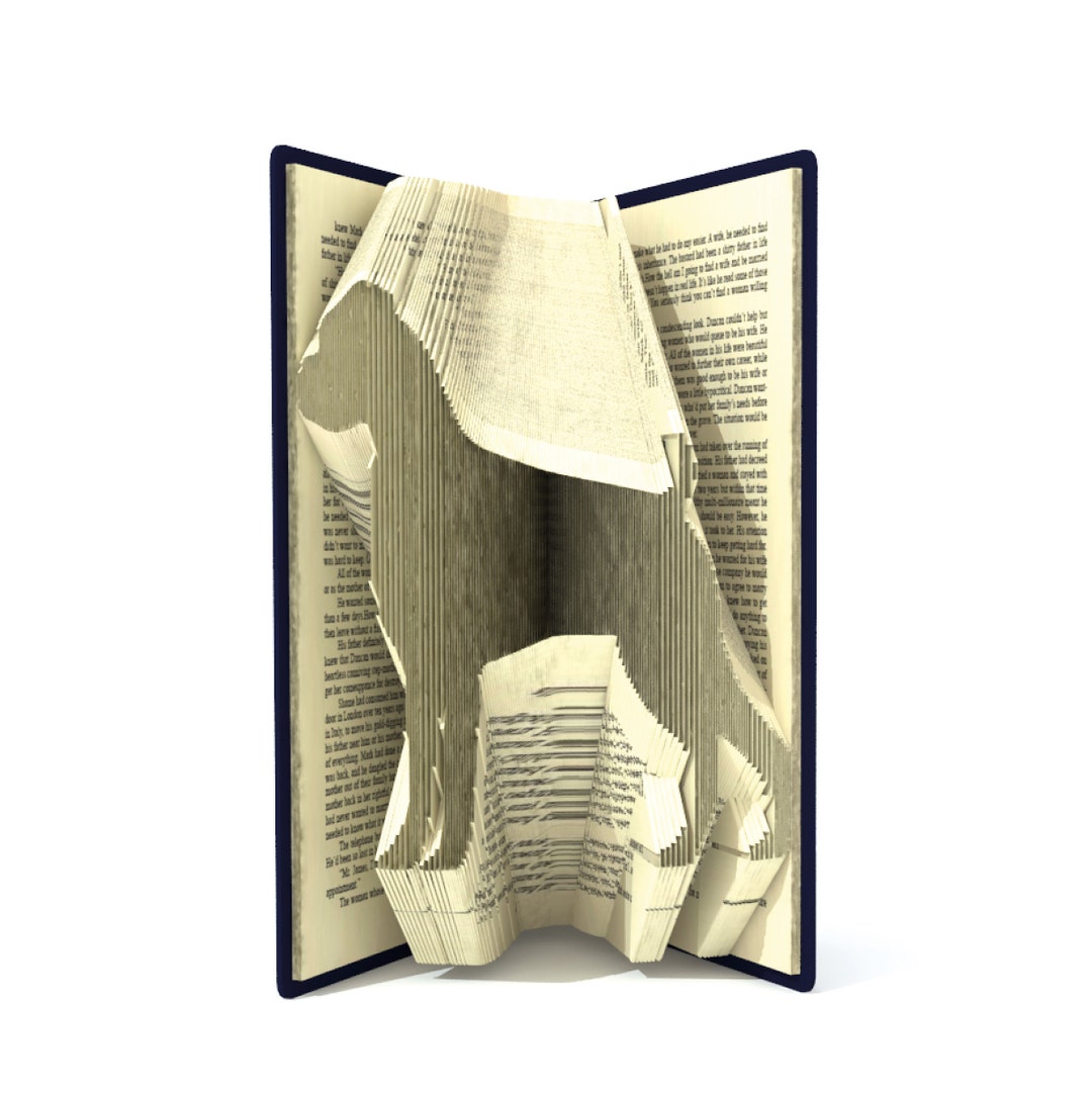 Book Folding Pattern - BOXER - 374 Pages + Tutorial With Simple Pattern ...