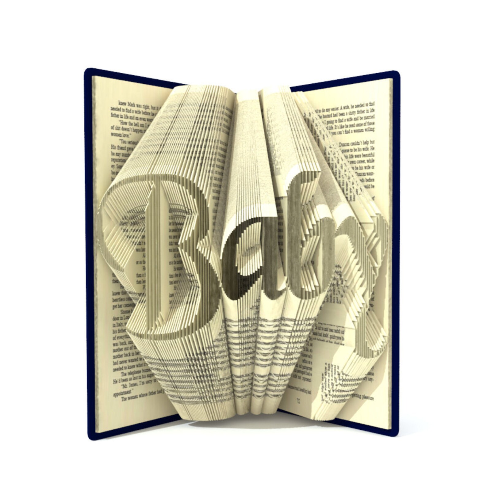 Book Folding Pattern - BABY - 255 Folds + Tutorial With Simple Pattern ...