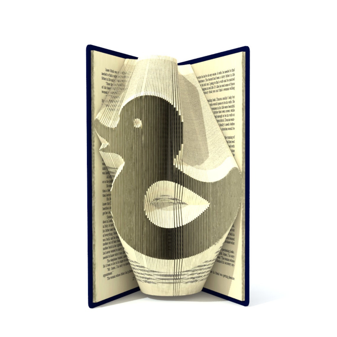 Book Folding Pattern DUCK 180 Folds Tutorial With Simple - Etsy