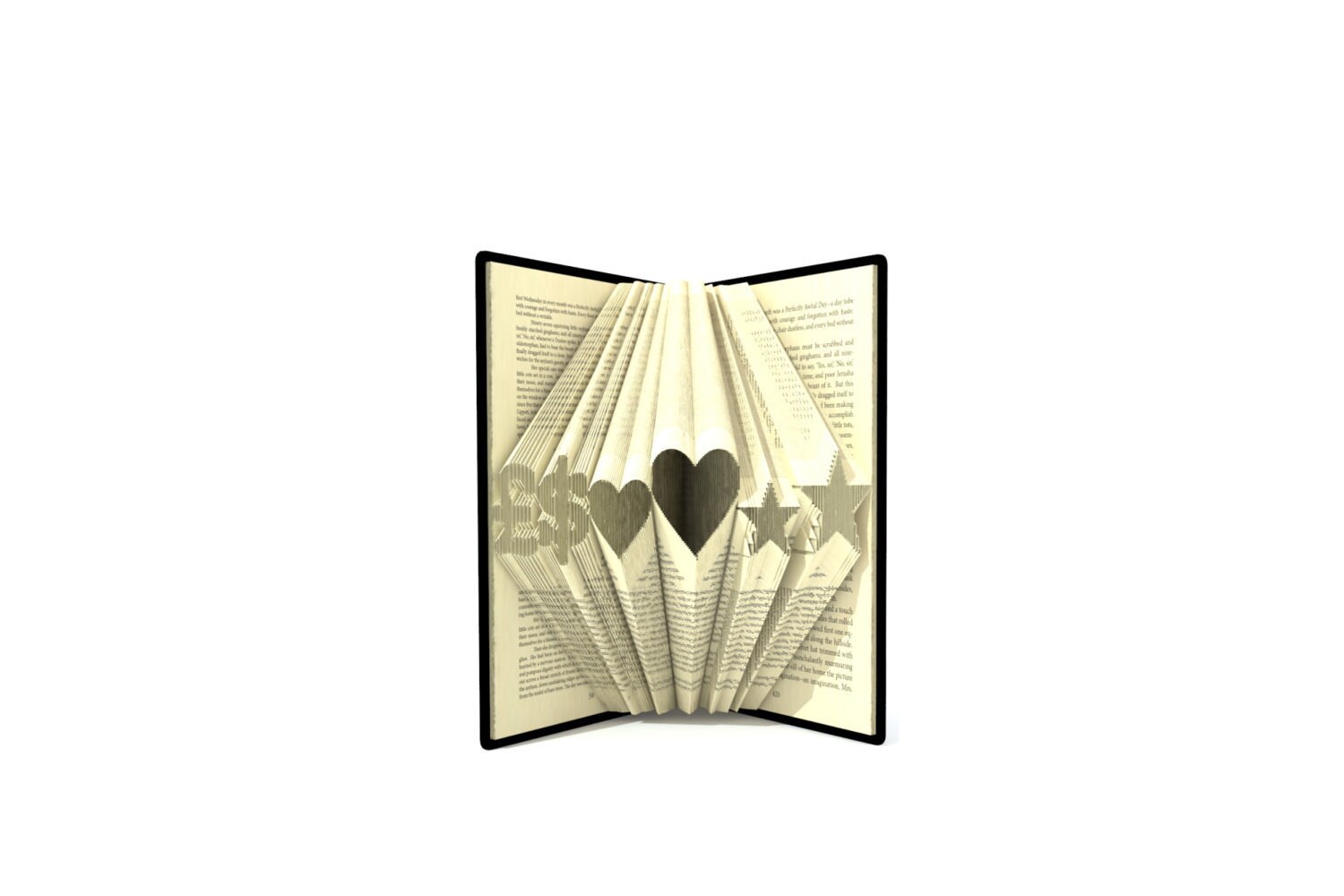 ALPHABET 2 Mini Font Book Folding Patterns Tutorial With - Etsy