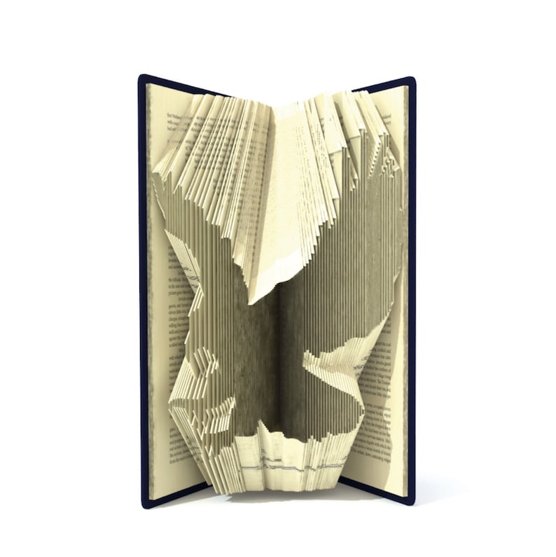 Book Folding Pattern - EAGLE - 374 Pages + Tutorial With Simple Pattern ...