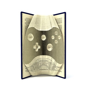 Book Folding Pattern - XBOX CONTROLLER - 225 Folds + Tutorial With ...