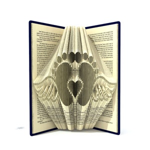 Book Folding Pattern - BABY FEET With WINGS - 275 Folds + Tutorial With ...