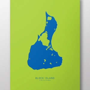 Block Island, Rhode Island 14" X 20" Print - Etsy