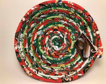 Rope Bowl Coiled Rope Basket Clothesline Basket Rag - Etsy