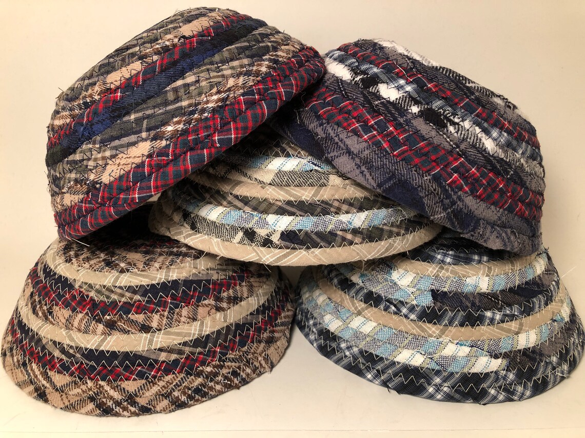 Memory Bowls - Rope Fabric Bowl - Coiled Rope Basket - Clothesline ...