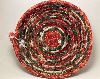 Rope Fabric Bowl Coiled Rope Basket Clothesline Basket Rag Basket Fiber ...