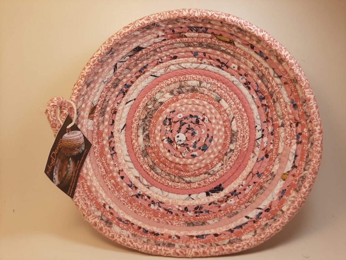 Rope Bowl Coiled Rope Basket Clothesline Basket Rag - Etsy