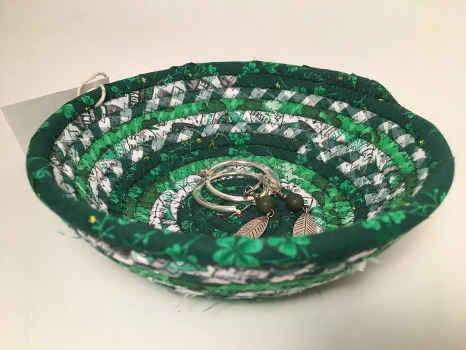 Small Rope Bowls Rope Fabric Bowl Coiled Rope Basket - Etsy