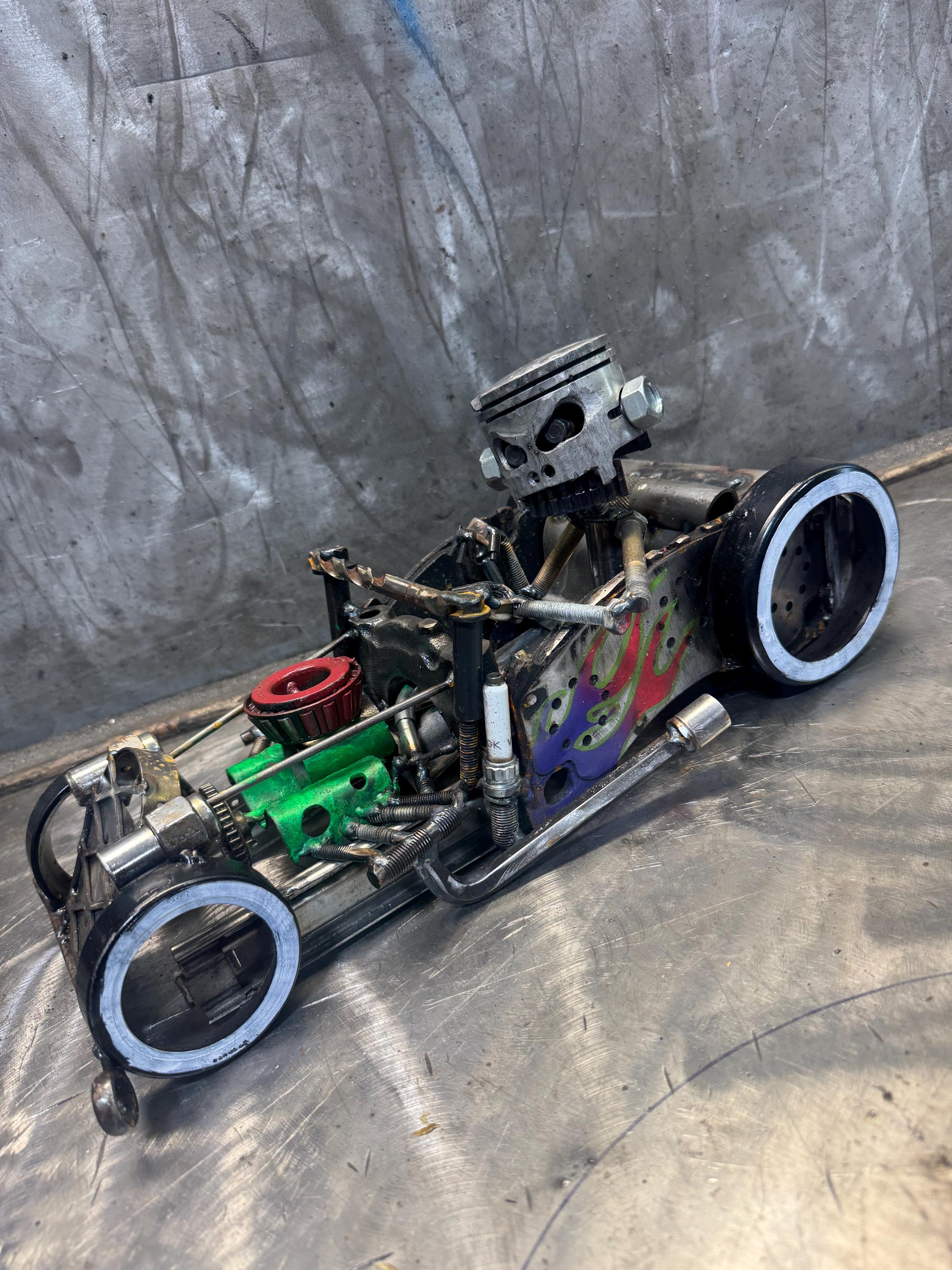 Piston Figure Hot Rod Driver - Etsy