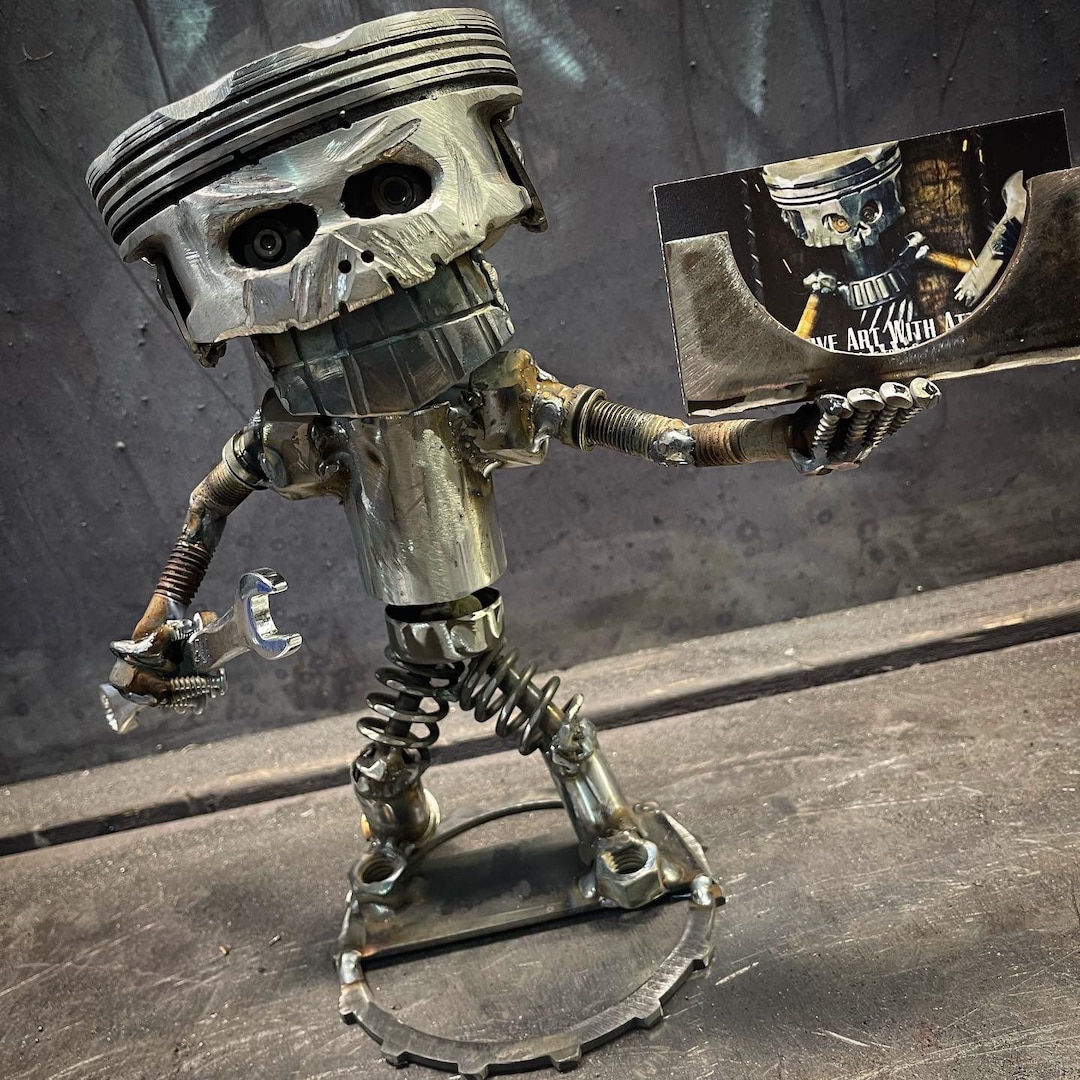 Made to Order Piston Figure Card Holders - Etsy