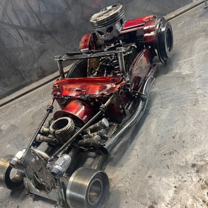 Made to Order Piston Figure Hot Rod Driver - Etsy