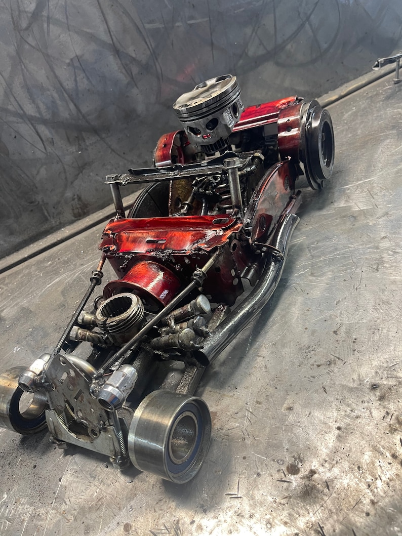 Made to Order Piston Figure Hot Rod Driver - Etsy