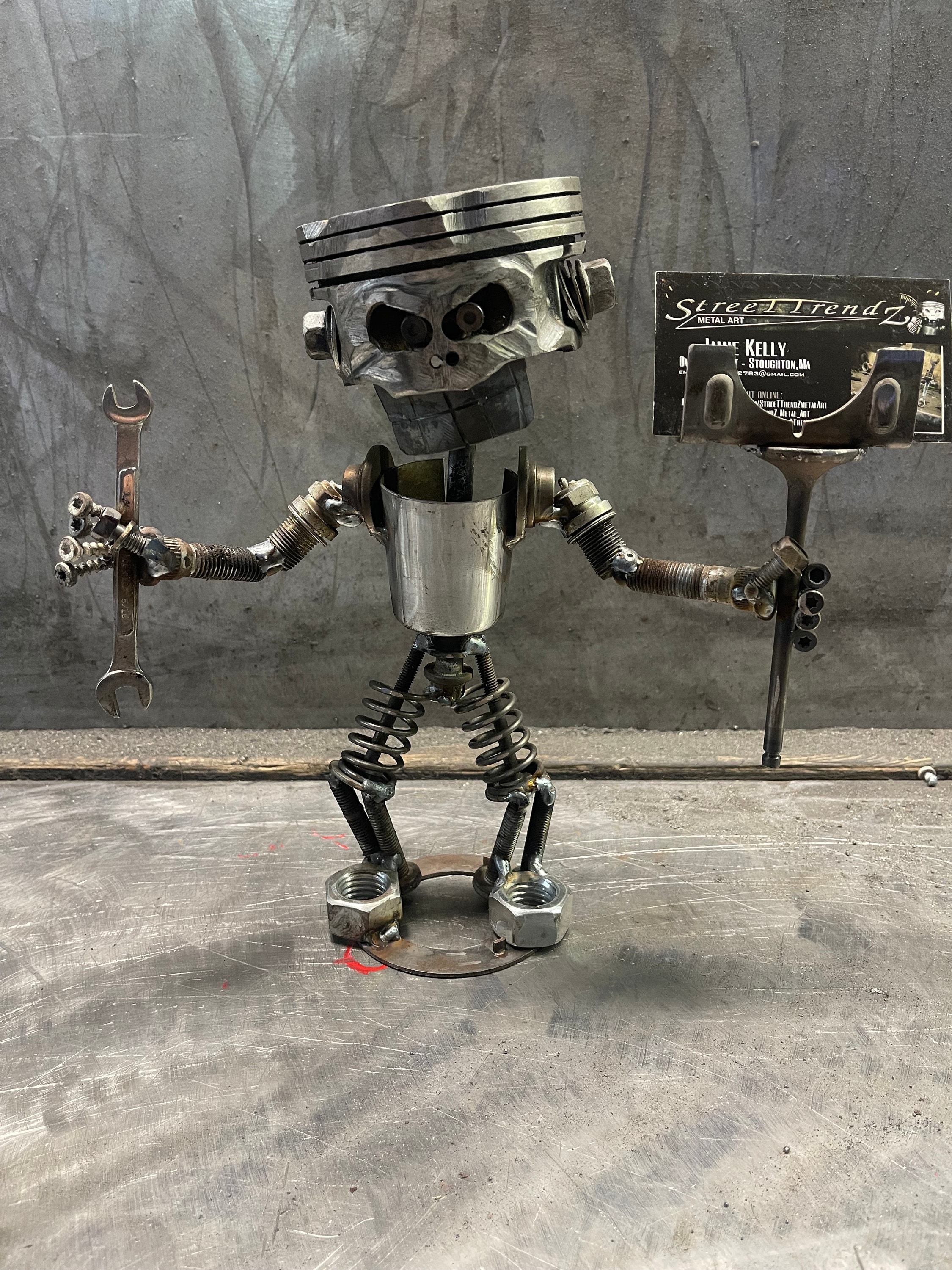 Made to Order Piston Figure Card Holders - Etsy