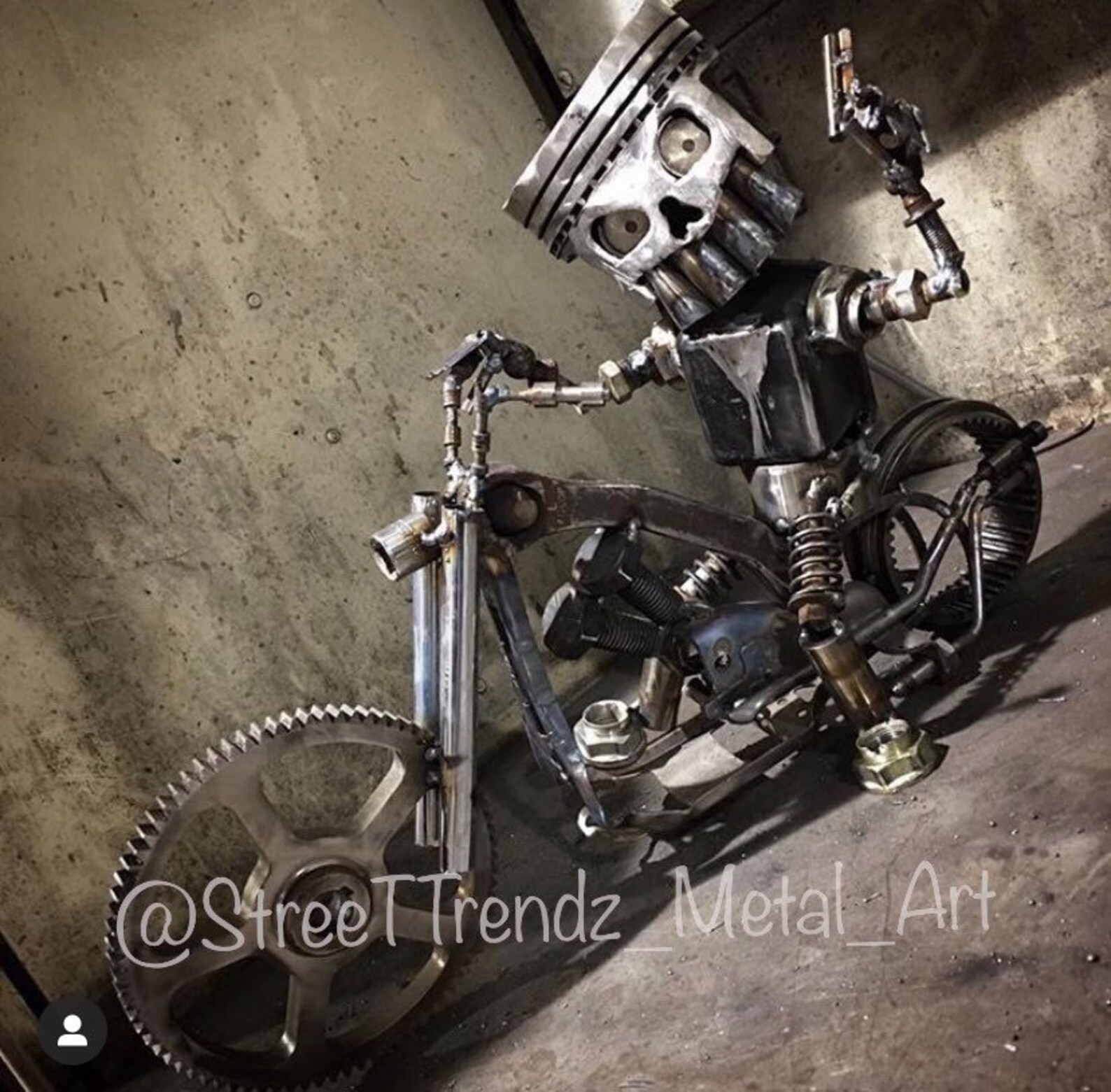 Made to Order Piston Figure Motorcycle Rider - Etsy