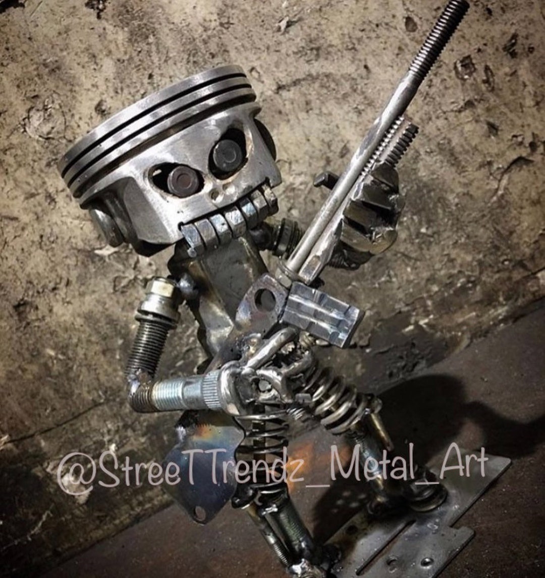 Made to Order Armed and Dangerous Piston Figure - Etsy