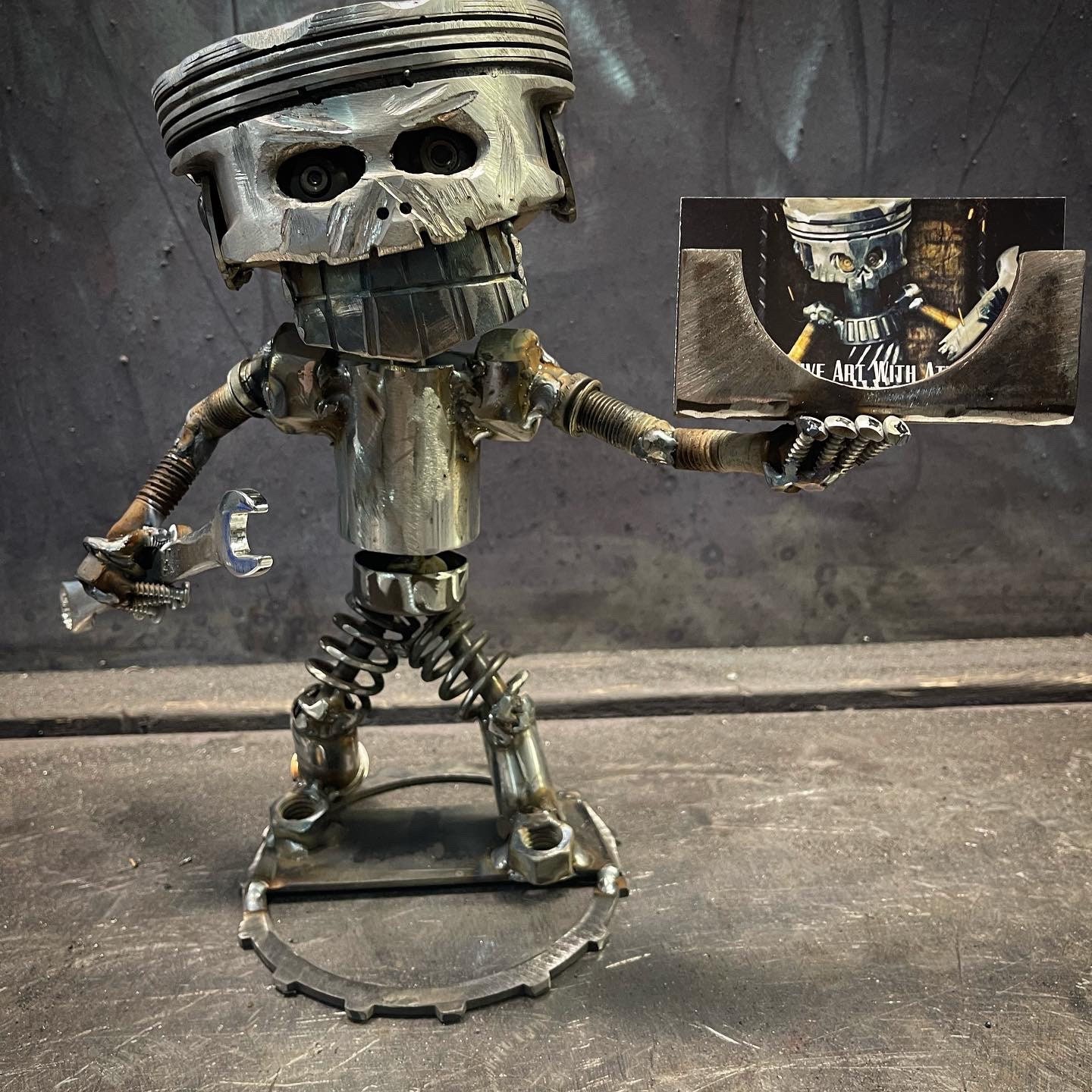 Made to Order Piston Figure Card Holders - Etsy