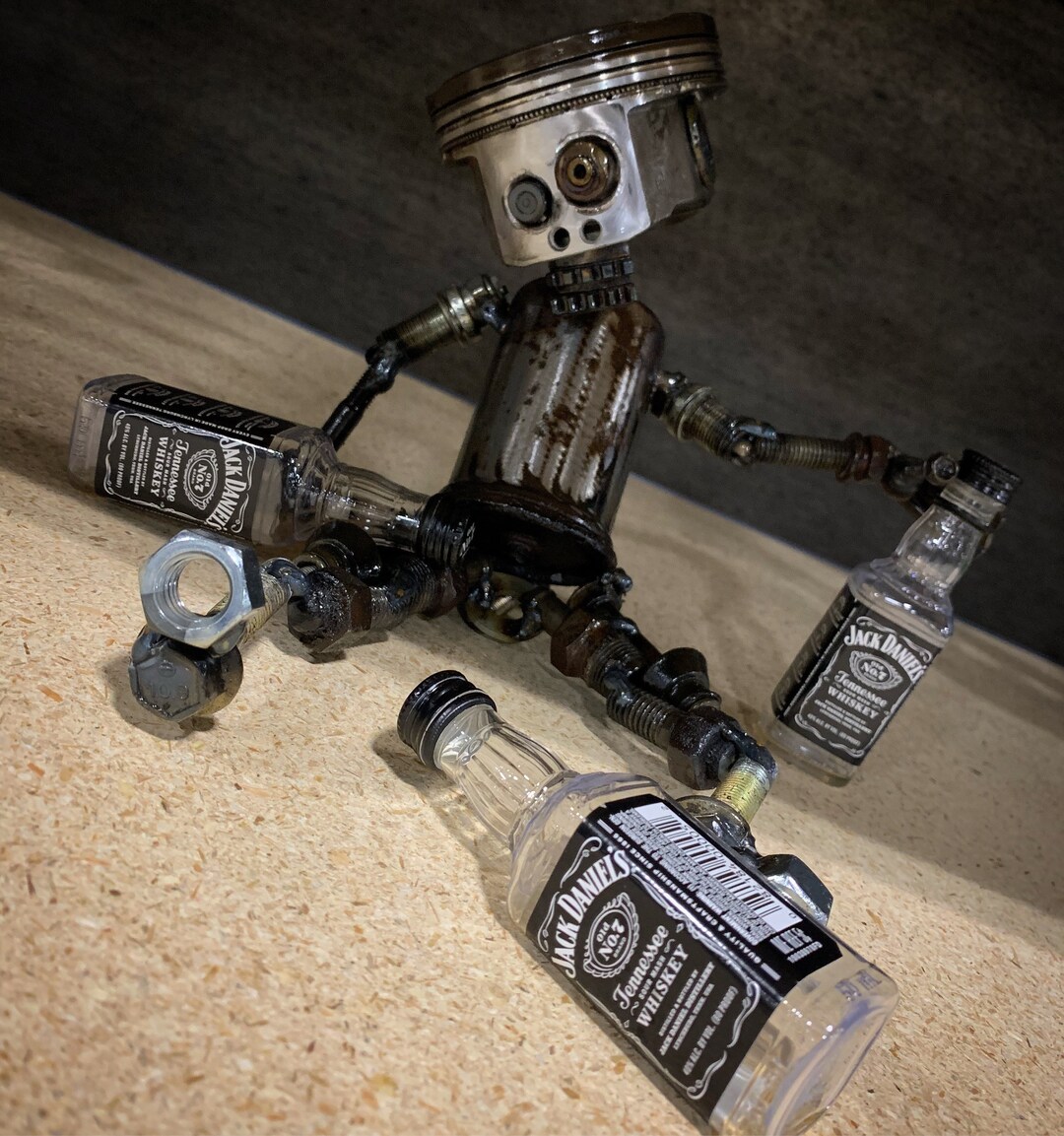 Made to Order Drunk Piston Figure - Etsy