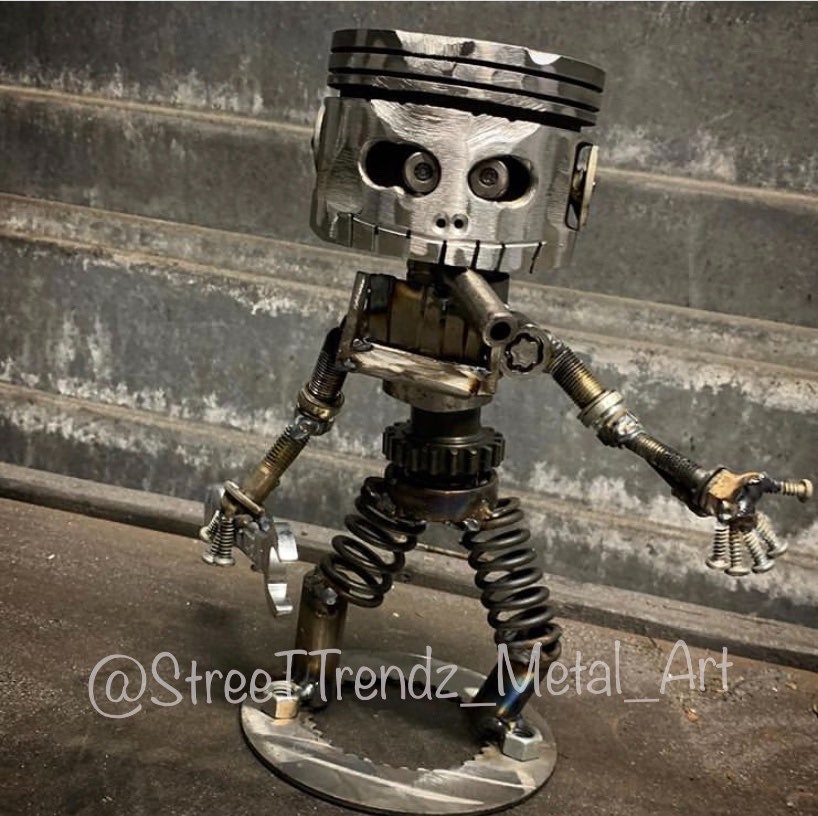 Made to Order Piston Figure Mechanic - Etsy