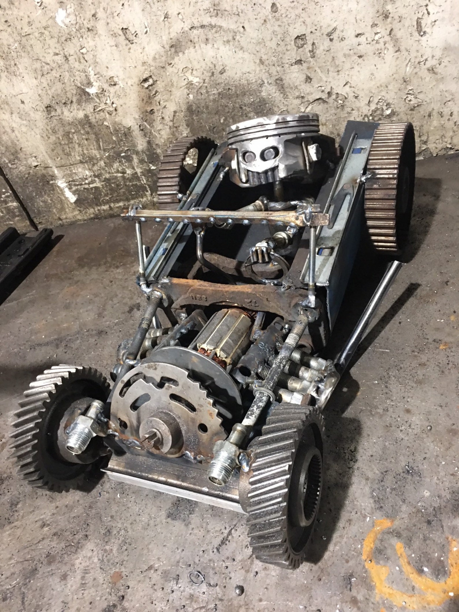 Made to Order Piston Figure Hot Rod Driver - Etsy