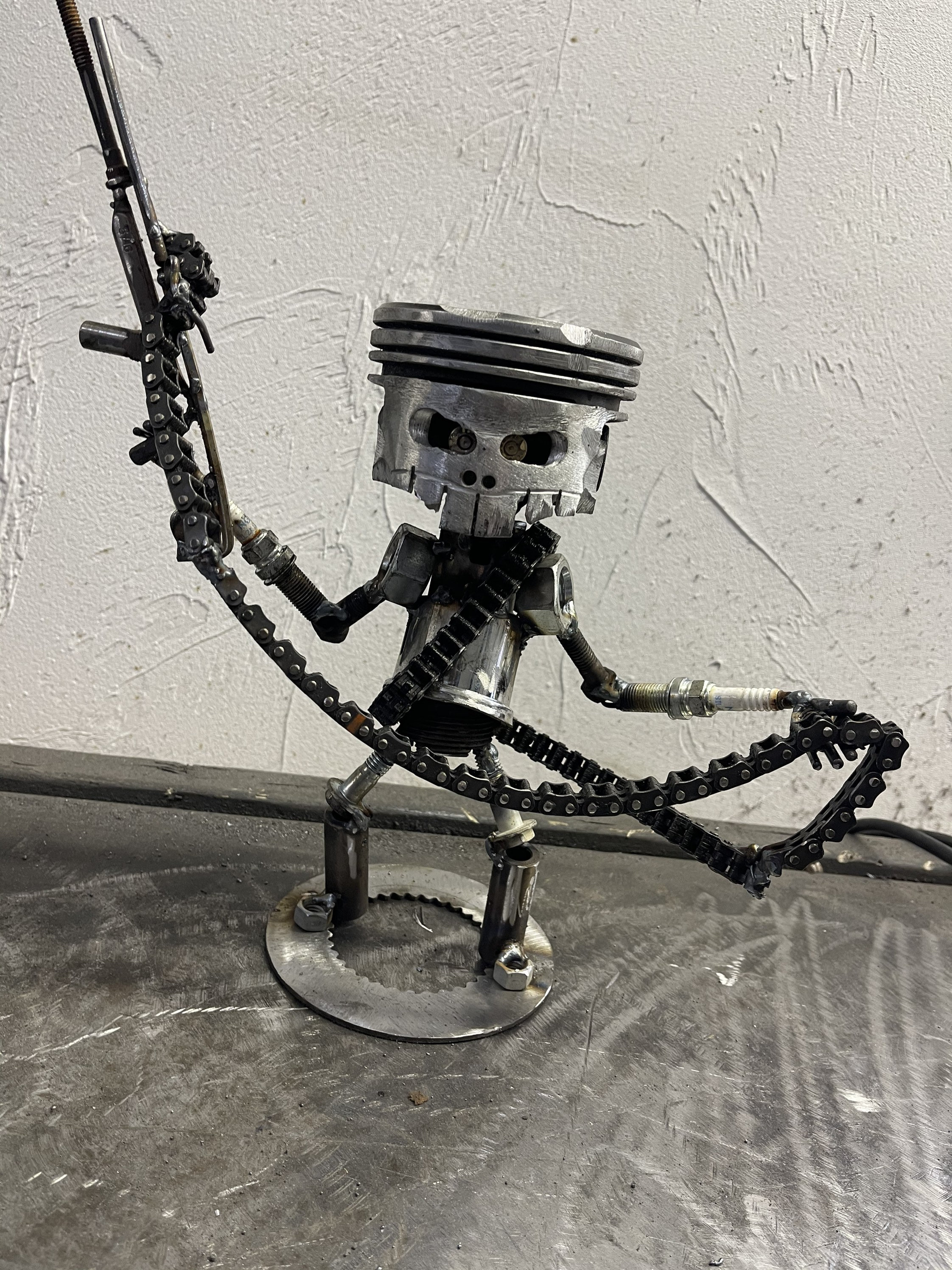 Made to Order Armed and Dangerous Piston Figure - Etsy