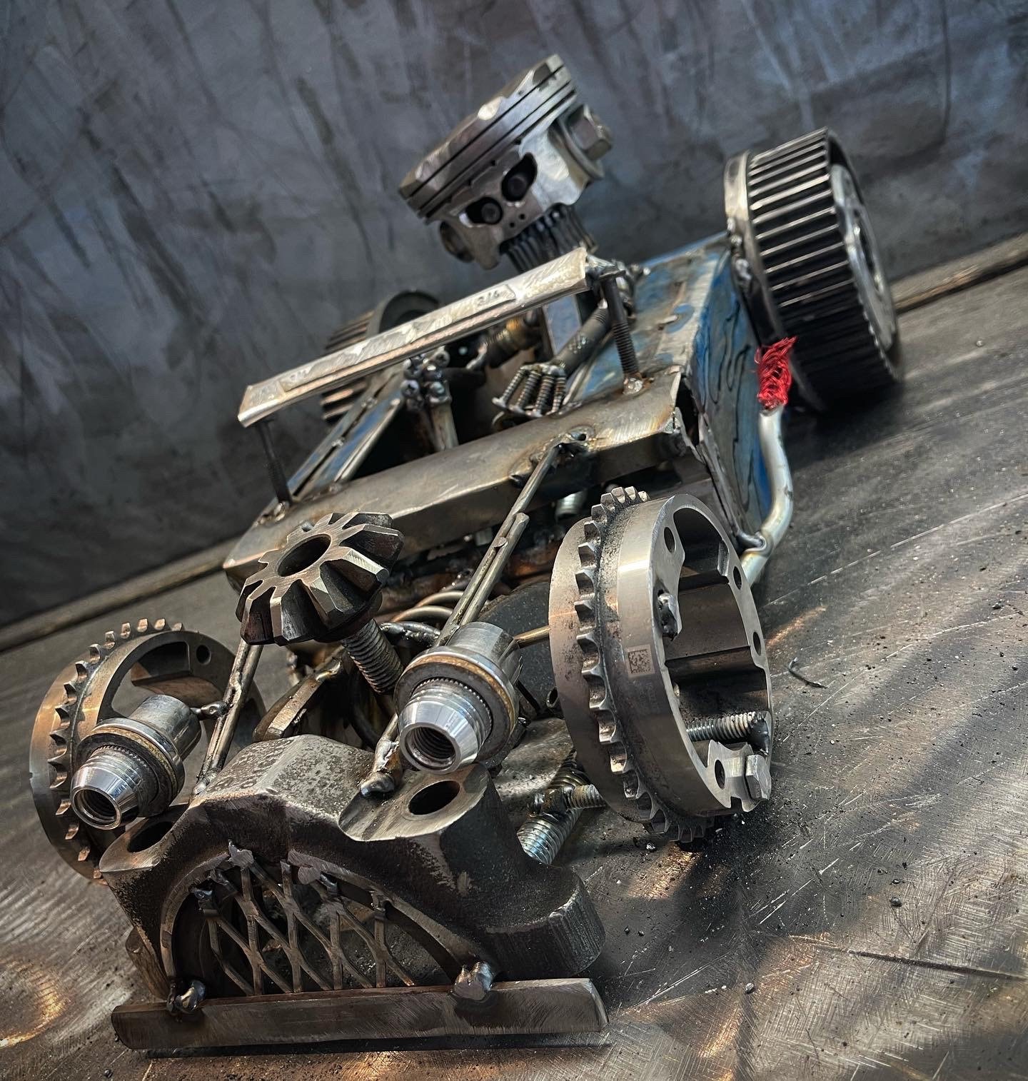 Made to Order Piston Figure Hot Rod Driver - Etsy