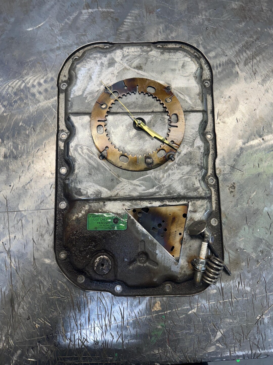 Car Parts Clock - Etsy