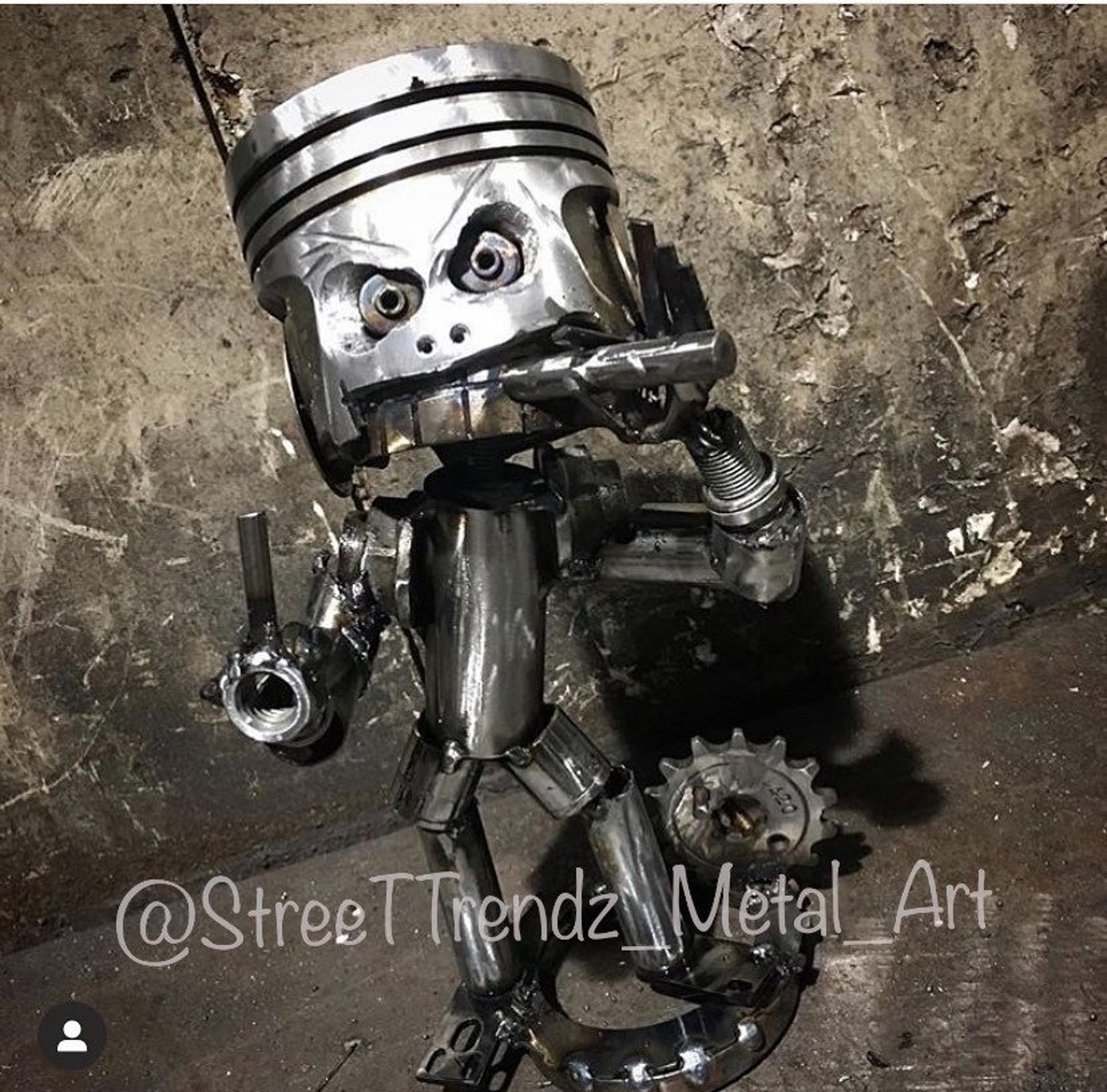 Made to Order Middle Finger Piston Figure - Etsy