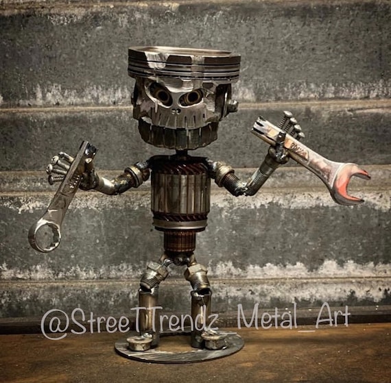 Made to Order Piston Figure Mechanic - Etsy