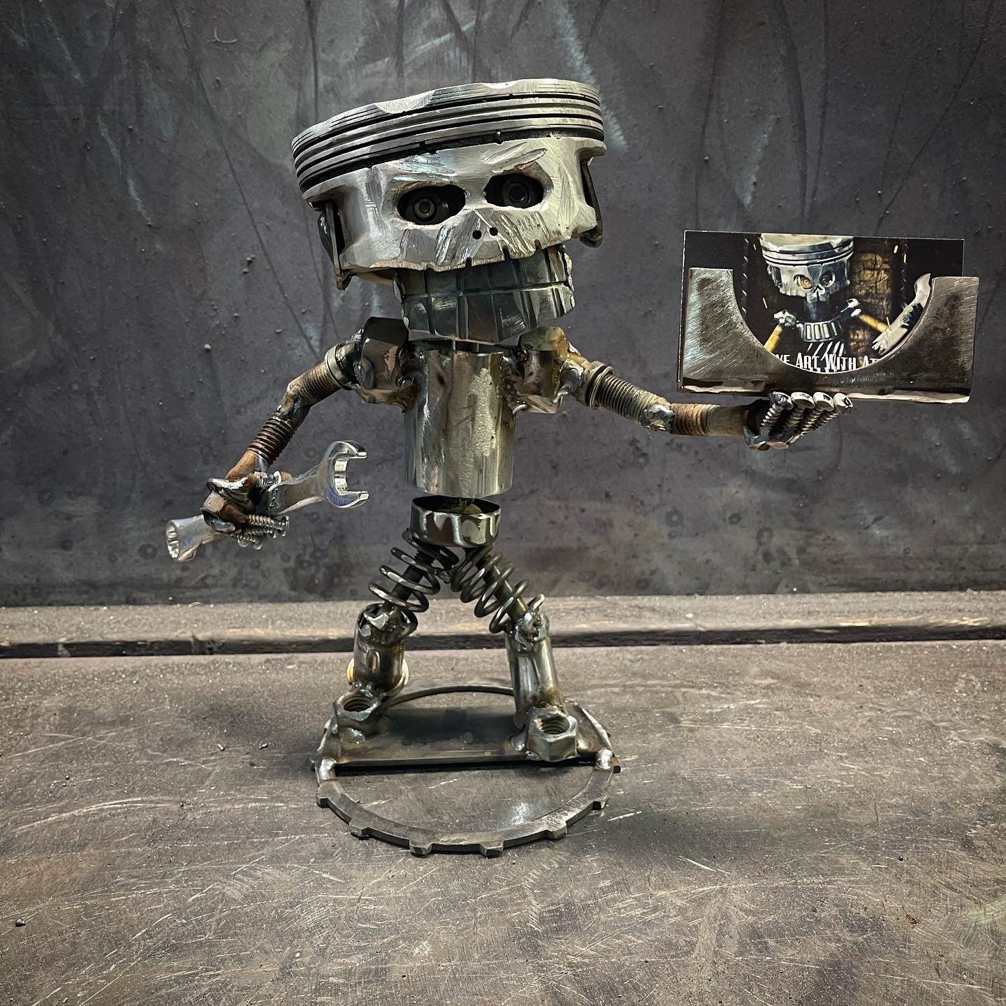 Made to Order Piston Figure Card Holders - Etsy