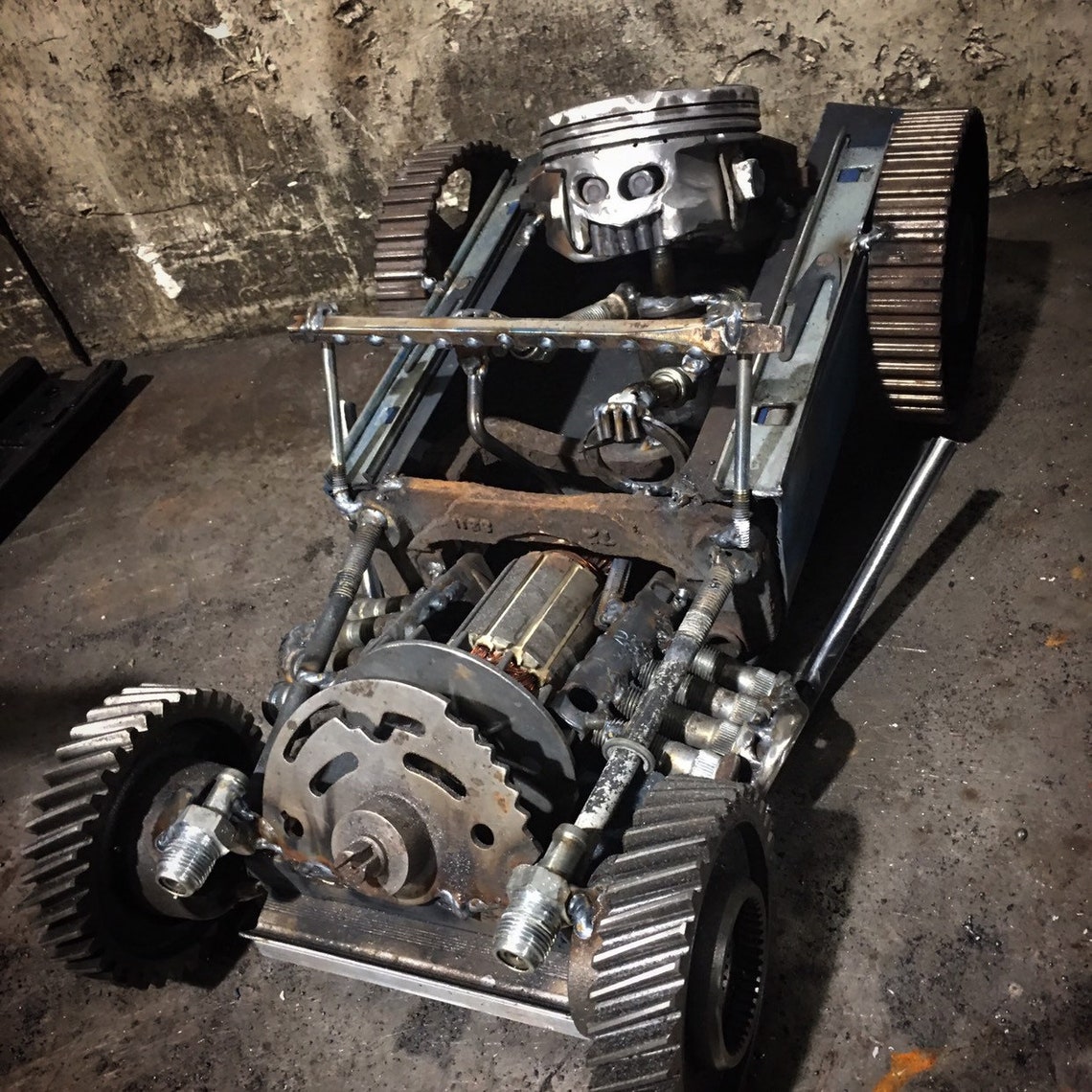 Made to Order Piston Figure Hot Rod Driver - Etsy