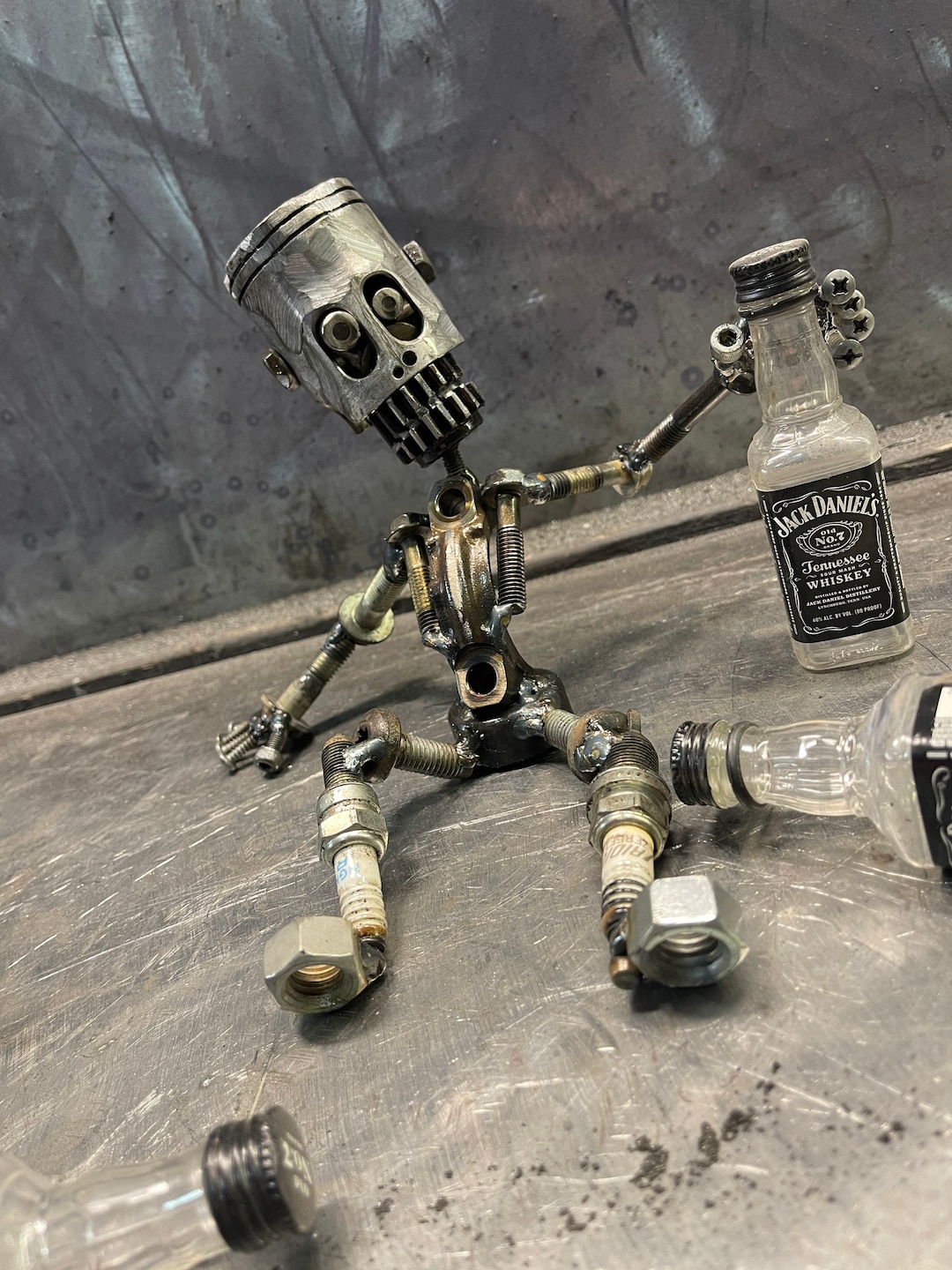 Made to Order Drunk Piston Figure - Etsy