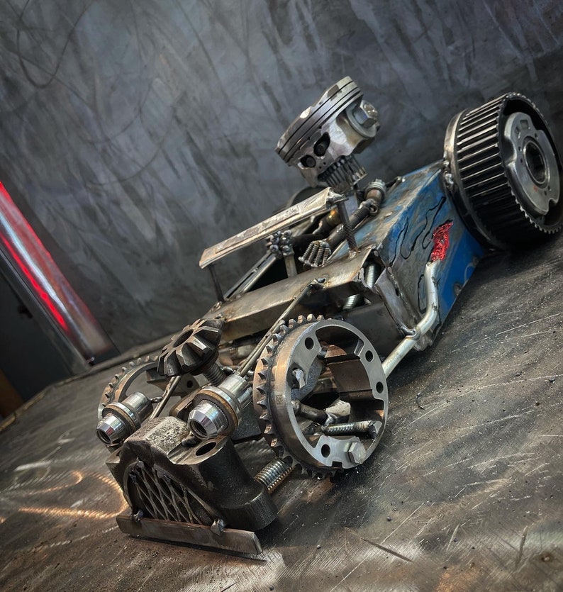 Made to Order Piston Figure Hot Rod Driver - Etsy