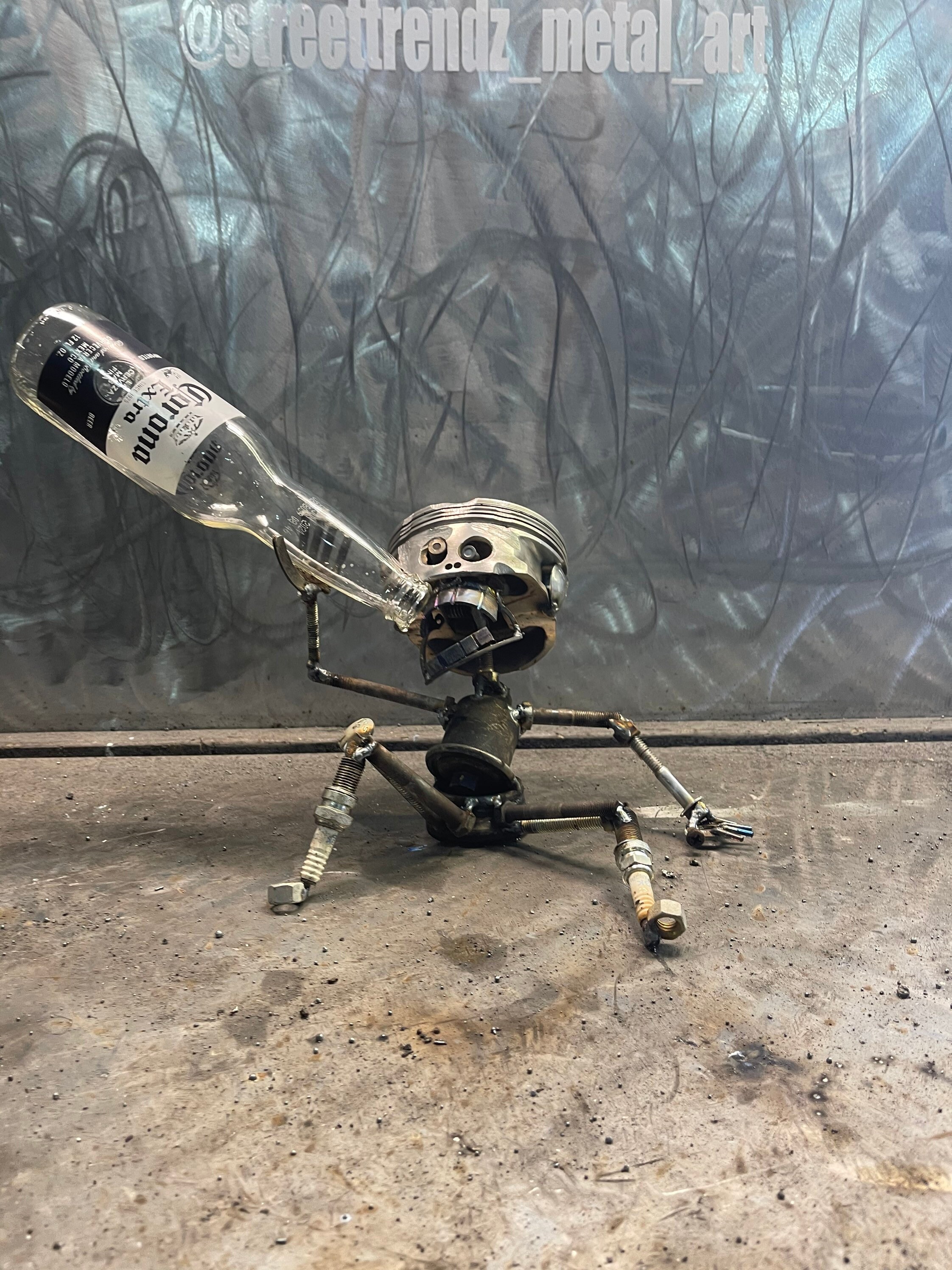 Made to Order Drunk Piston Figure - Etsy
