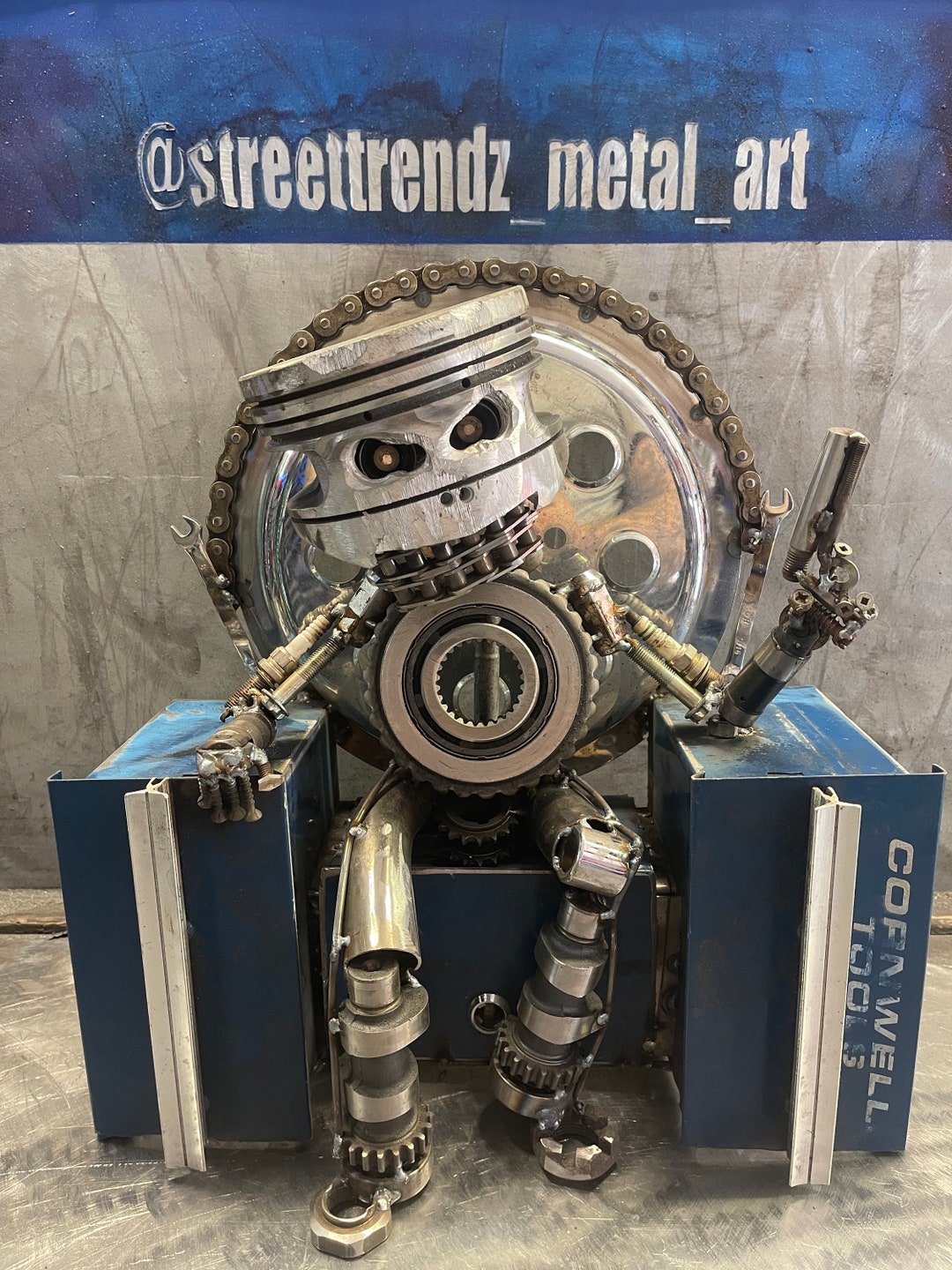 The BIGGEST Piston Figure Big Boss - Etsy