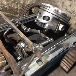 Made to Order Piston Figure Hot Rod Driver - Etsy