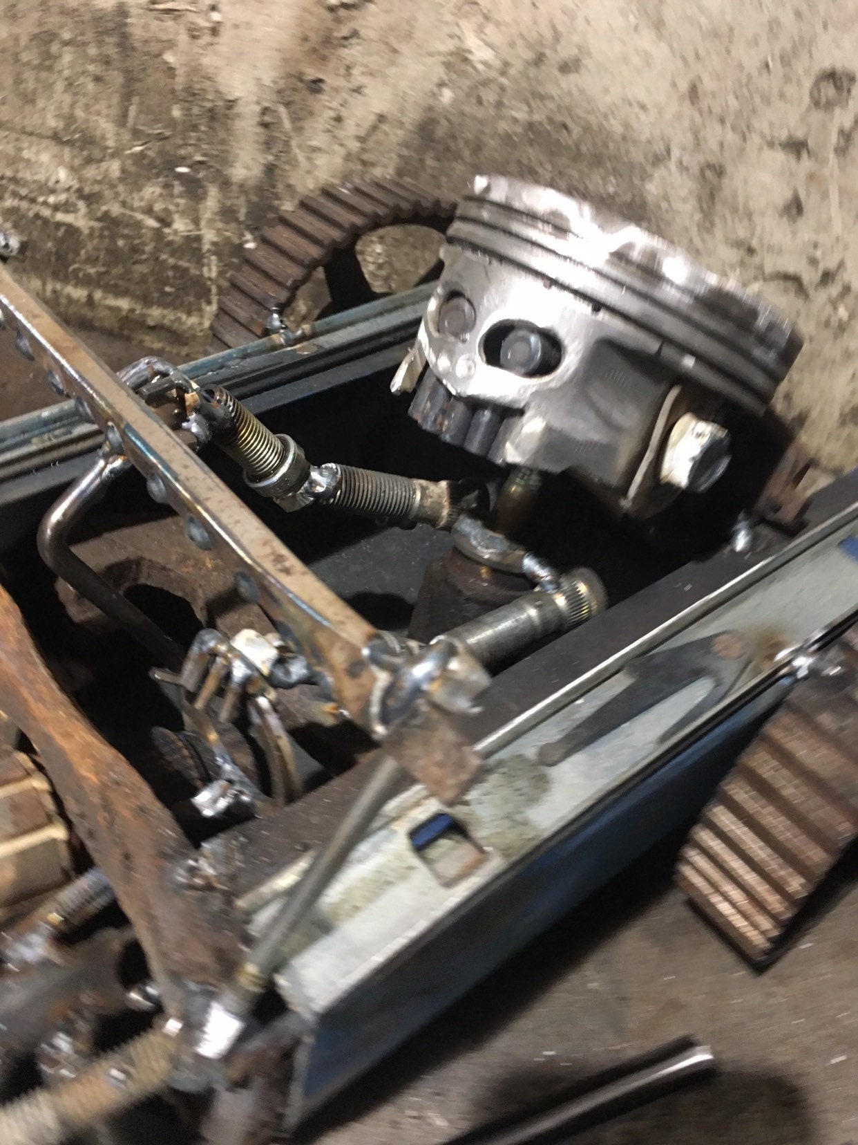 Made to Order Piston Figure Hot Rod Driver - Etsy