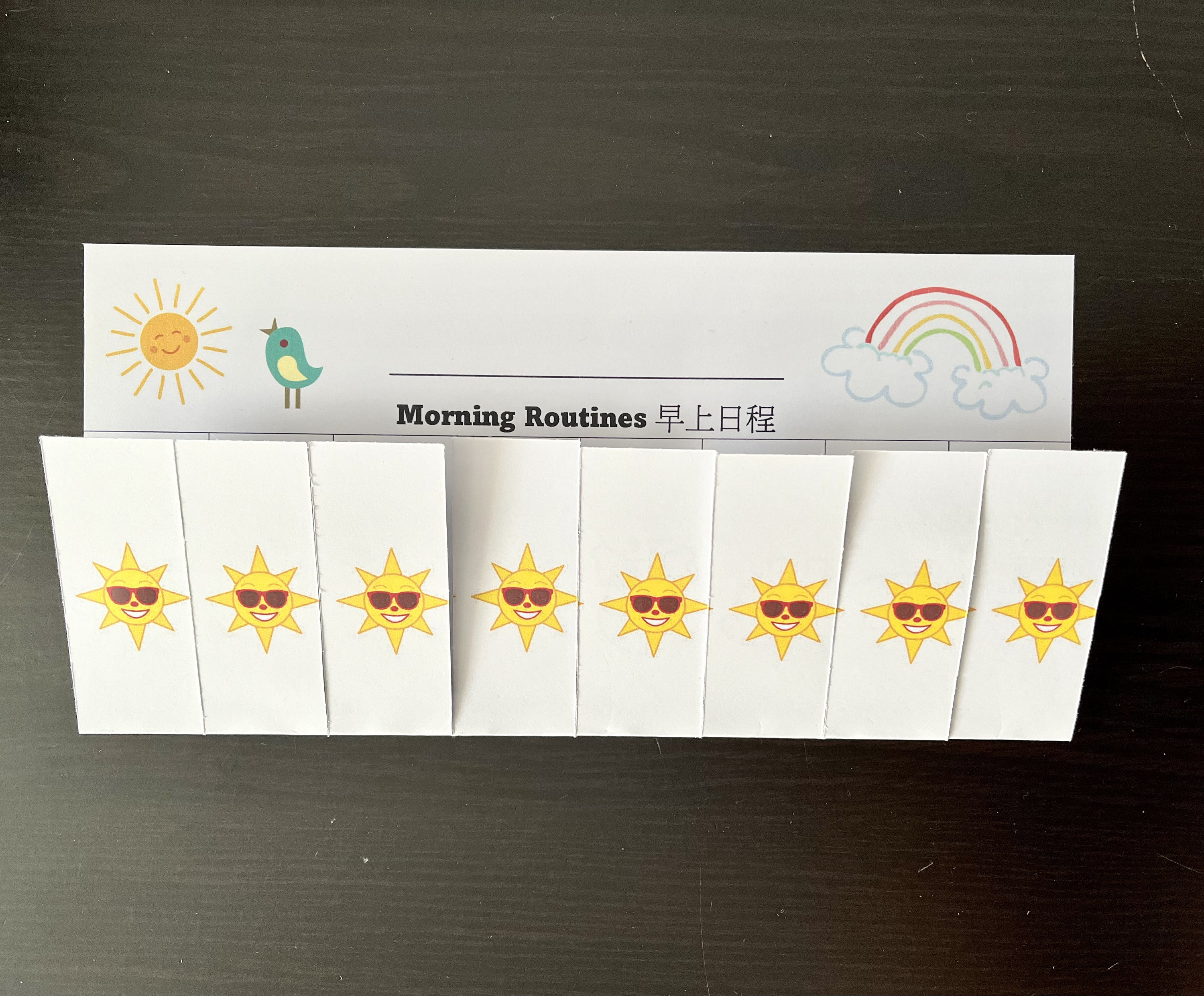 Printable Bilingual English Chinese Mandarin Pinyin or Cantonese ...